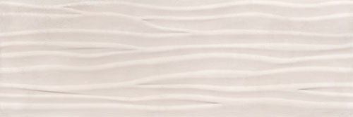 HF- Titan Ivory Wave Glossy 12x36 rectified Ceramic Tile WALL ONLY ...