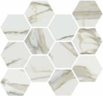 H.F.- Stratus Oro Polished Hexagon Mosaic | Quality Floors & More